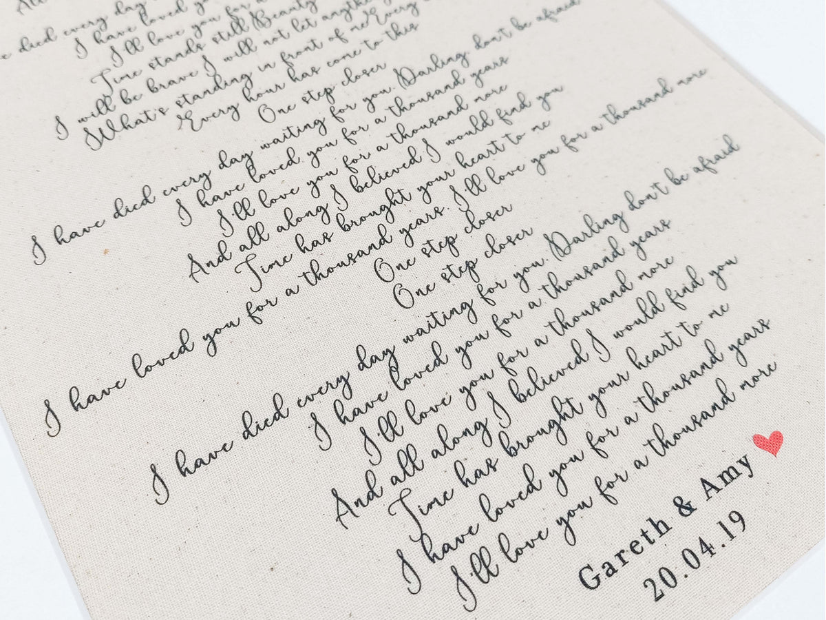 Song Lyrics – Bee Happy Art